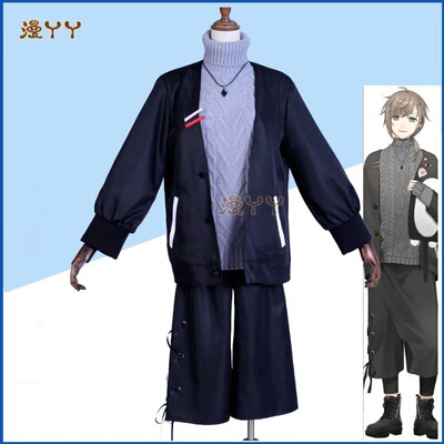 彩虹社cos kanae叶cos nijisanji vtuber服装男女套装