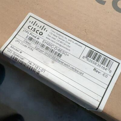 Cisco思科 EHWIC-D-8ESG-议价