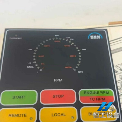 询价MANB&W发电机启动控制面板，型号1639294-6，全