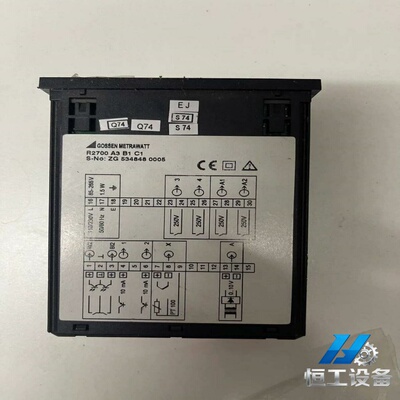 询价GossenMetrawatt戈森米拉特R2700A3
