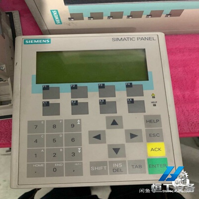 询价西门子OP77A触摸按键控制显示屏6AV6641-0BA11