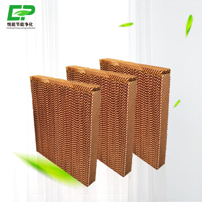 冷风机湿帘纸水帘纸芯湿帘养殖场大棚降温蜂窝纸水帘墙空调扇配件