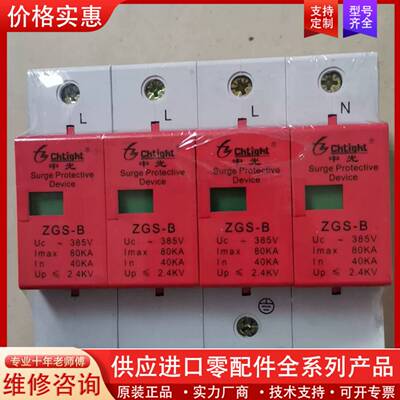 议价CHLIGHT 中光浪涌保护器器ZGS-B 80KA  单价