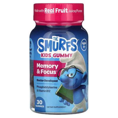 The Smurfs,儿童软糖，记忆力与专注力，4 岁以上