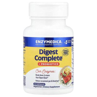 Enzymedica,Digest Complete® + 益生菌，30 粒胶囊