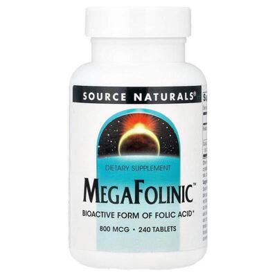 源美,MegaFolinic™，800 微克，240 片