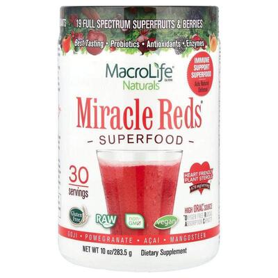 Macrolife Naturals,红色奇迹，SUPER FOODS，枸杞-石榴-阿萨伊浆