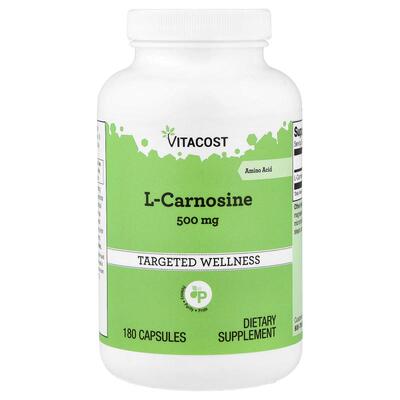 Vitacost L-Carnosine肌肽氨基酸平日的轻快惬意相伴