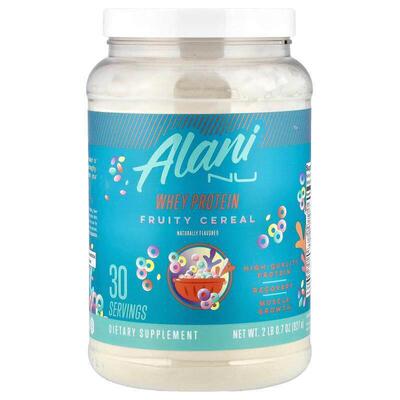 Alani Nu,乳清蛋白，水果谷物味