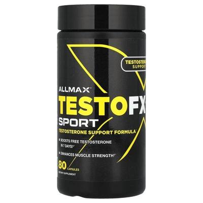 ALLMAX,TestoFX Sport Testosterone Support Formula，80 粒胶囊