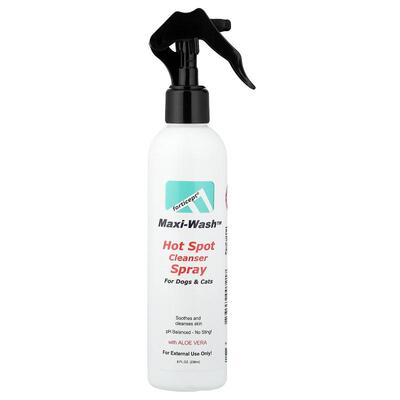 Forticept,Maxi-Wash™, Hot Spot Cleanser Spray, For Dogs & Ca