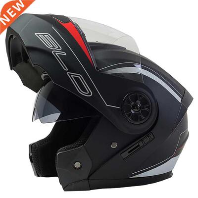 BLD Modular Dual Lens Motorcycle Helmet Safety Downhill Flip