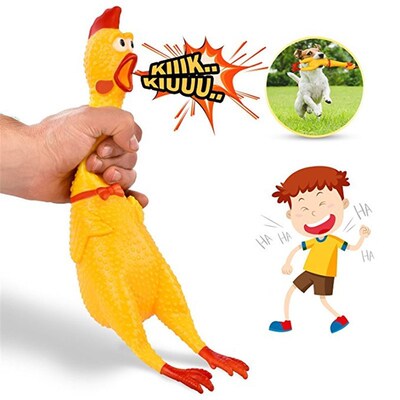 Screaming Chicken Squeeze Sound Toy Pets Dog Toys Product S
