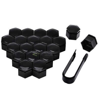 20pcs 22mm Auto Hub Screw Cover Wheel Nut Bolt Cover Cap Pro