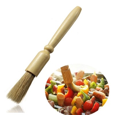 1Pcs Wooden Pastry Brush Basting Cake Baking BBQ Roasting Ba