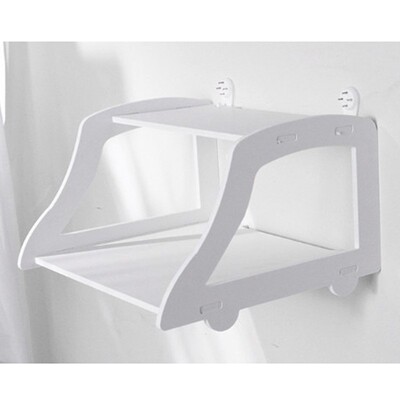 1pc Wall Mount Wifi Router Storage Rack Storage Rack Set-top