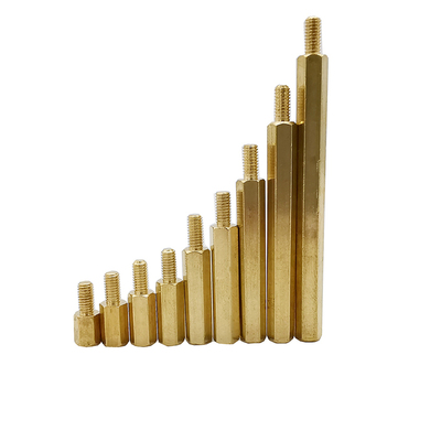 10Pcs M3 Male Female 5-50mm Hex Brass Standoff Spacer  Hexag