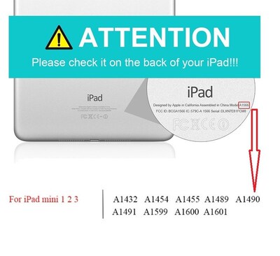 Slim Coque for iPad mini 2 mini 3 Keyboard Case A1432 A1490