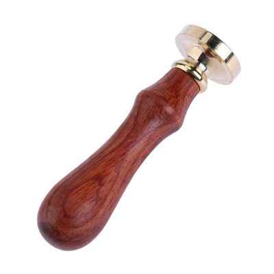 Retro Flower Letter Envelope Sealing Wax Copper Seal Stamp A