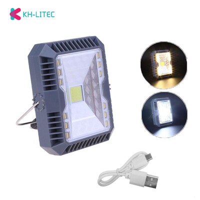 Solar Floodlight Spotlight Led Flood Light 3 Modes SB Rechar