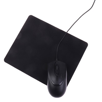 1Pc 22*18cm Universal Black Square Gaming Mouse Pad Mat Mous