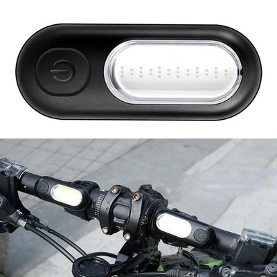 USB Charging COB Bike Taillight Bicycle Helmet Accessories W