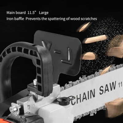 11.5 Inch DIY Electric Saw Chainsaw Bracket Set Angle Grinde