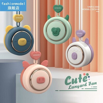 Neck Fan Mini Usb 5V Cooler Rechargeable Ventilador Outdoor