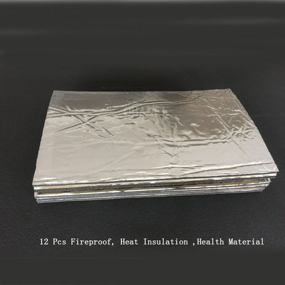 12pcs 50*30cm Firewall Car sound deadening Deadener acoustic