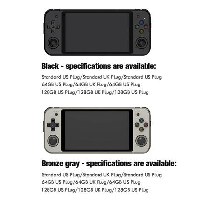 RG552 Retro Electronic Game Console Dual System Android Linu