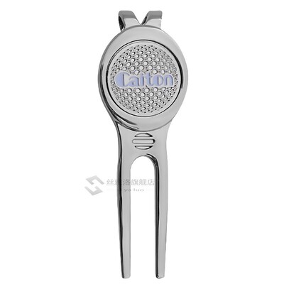 1pcs Golf divot tool with Marker Pitch Mark Green Divot Repa