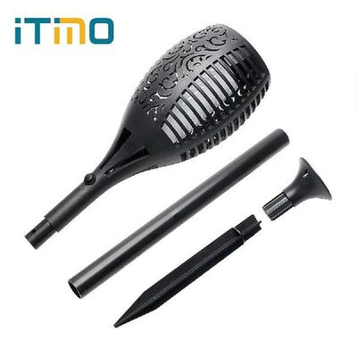 ITimo LED Fire Lights Torch Light Flame Flickering Light