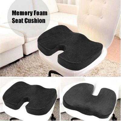 Non-Slip Travel Seat Cushion Coccyx Orthopedic Memory Foam
