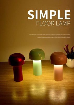 Dropship Touch Dimming Mushroom Desk Lamp USB Rechargeable F