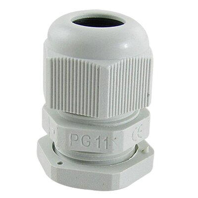 10 Pcs White PG11 Cable Glands Connectors