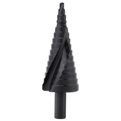 4-32mm Step Bit HSS Spiral Grooved  Nitrogen Coated Step Pow