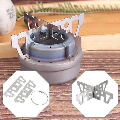 Picnic Stove Small Stand Steel Rack Bracket Stoves Holder