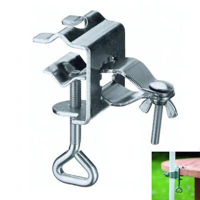 Balcony Umbrella Holder Parasol Table Clamp Patio Beach