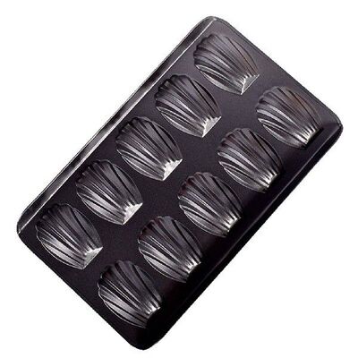 10 Holes Madeleine Shell 3D Silicone Cake Baking Mold Cake