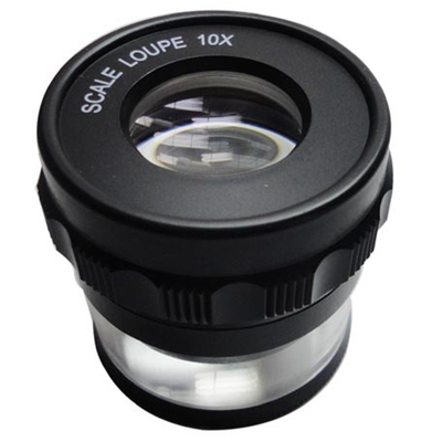 10X Stand Measuring nifier Scale Loupe with LED Light