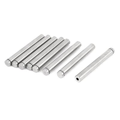 Advertising Screw Glass Standoff Bracket 12x100mm 8pcs Silve