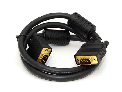 SVGA Super VGA M/M Monitor Cable w/ ferrites (Gold Plated) ,