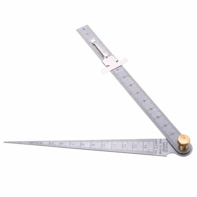 Taper Welding Gauge Depth Feeler Gage Ruler Gap Hole Inspect