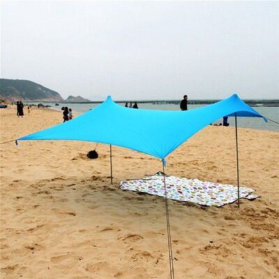 300*280*200CM Beach Tent Anti-UV Support Rod Stability