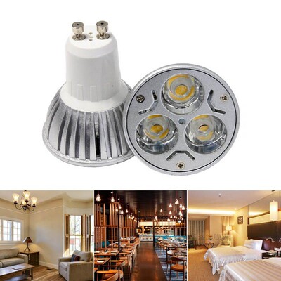 12 Pcs G10 LED Spotlight Light Bulb 2700K Warm White 3W 220