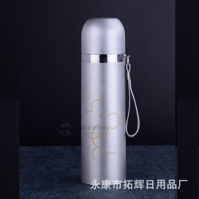 Cartoon Thermos   Stainless Steel Thermos Bottle 500ml Vacuu