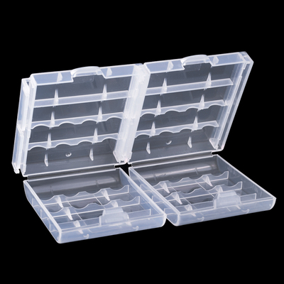 20/50/100pcs 4 slots AA Battery Case Box AA LR6 HR6 Battery
