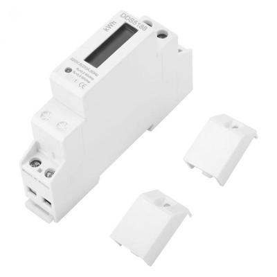 5-25A  220V DDS5188 LCD DIN-Rail Electric Meter For Kilowatt