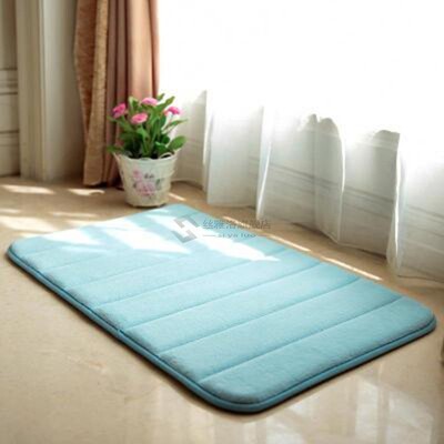 Non-slip Bath Mats 40x60cm Memory Foam Bathroom Horizontal S
