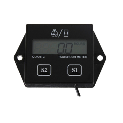 Hour Meter Engine Tachometer Gauge Inductive For Motorcycle